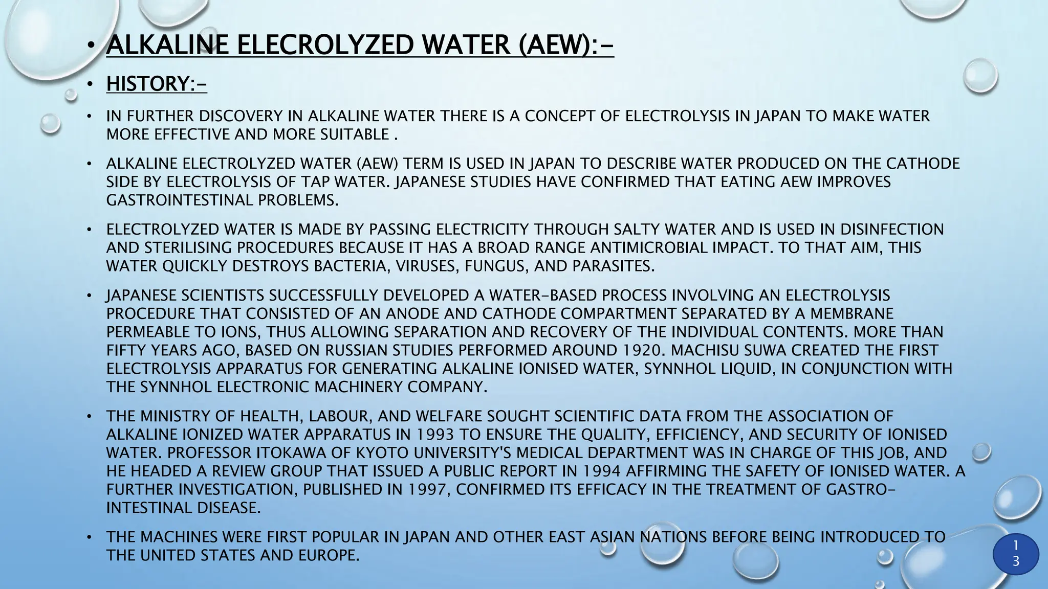 Alkaline water.pptx approach to healthy lifestyle | PPTX