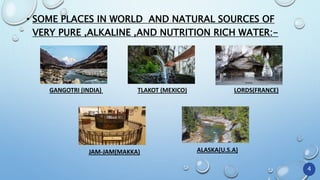 Alkaline water.pptx approach to healthy lifestyle | PPTX