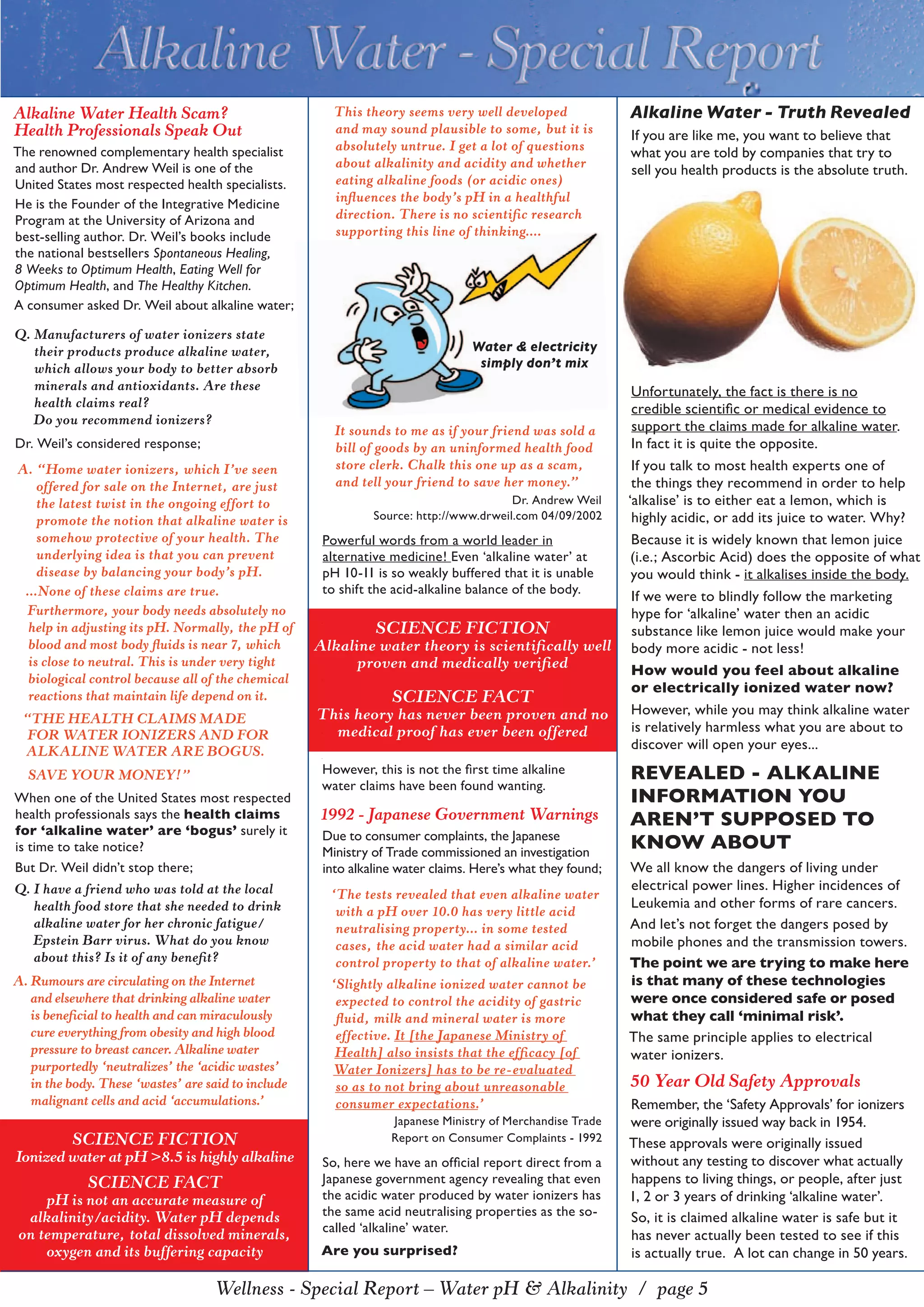 Alkaline Water Report Rev1.0 Web | PDF