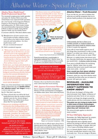Alkaline Water Report Rev1.0 Web | PDF