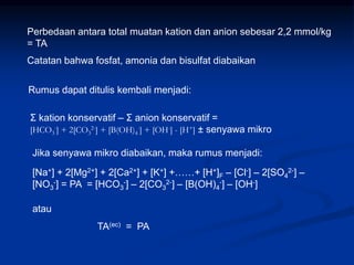 Alkalinitas | PPT