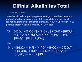 Alkalinitas | PPT