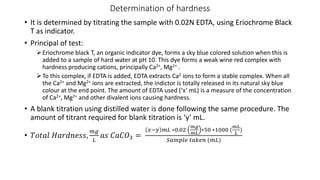 Alkalinity and Hardness teri maaka bhosda | PPT