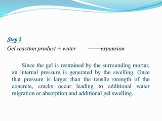 Alkali silica reaction | PPTX