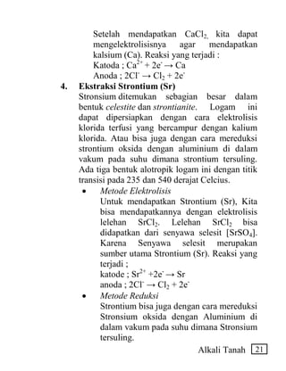 Alkali tanah | PDF