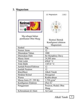 Alkali tanah | PDF