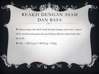Alkali tanah | PPTX