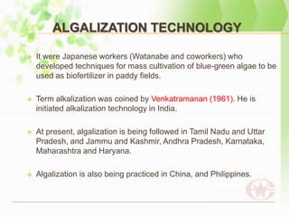 Alkalization technology and n2 fixation in symbiosis involving | PPTX