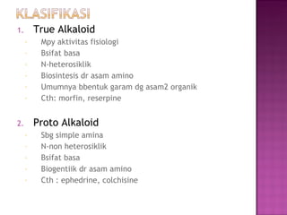 Alkaloid | PPT