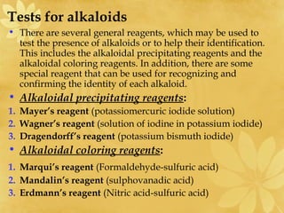 Alkaloids | PPT
