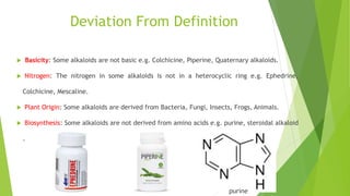 Alkaloids | PPTX