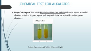 Alkaloids Pharmacognosy | PPTX