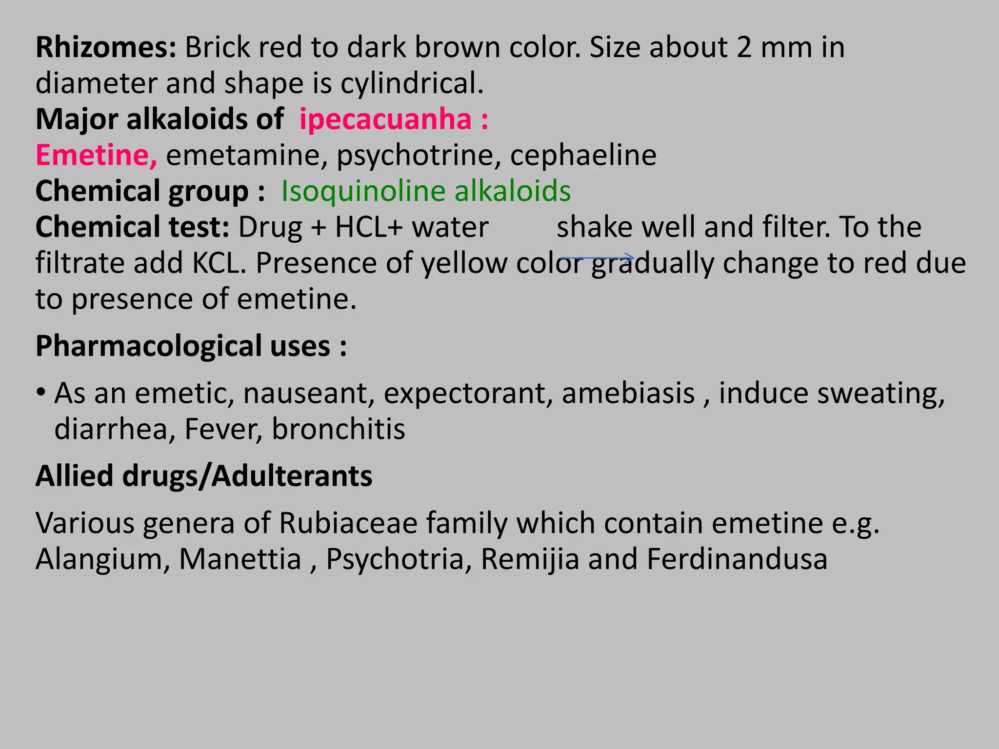 Alkaloids (detail study) | PPT