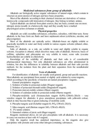 Alkaloids | DOC