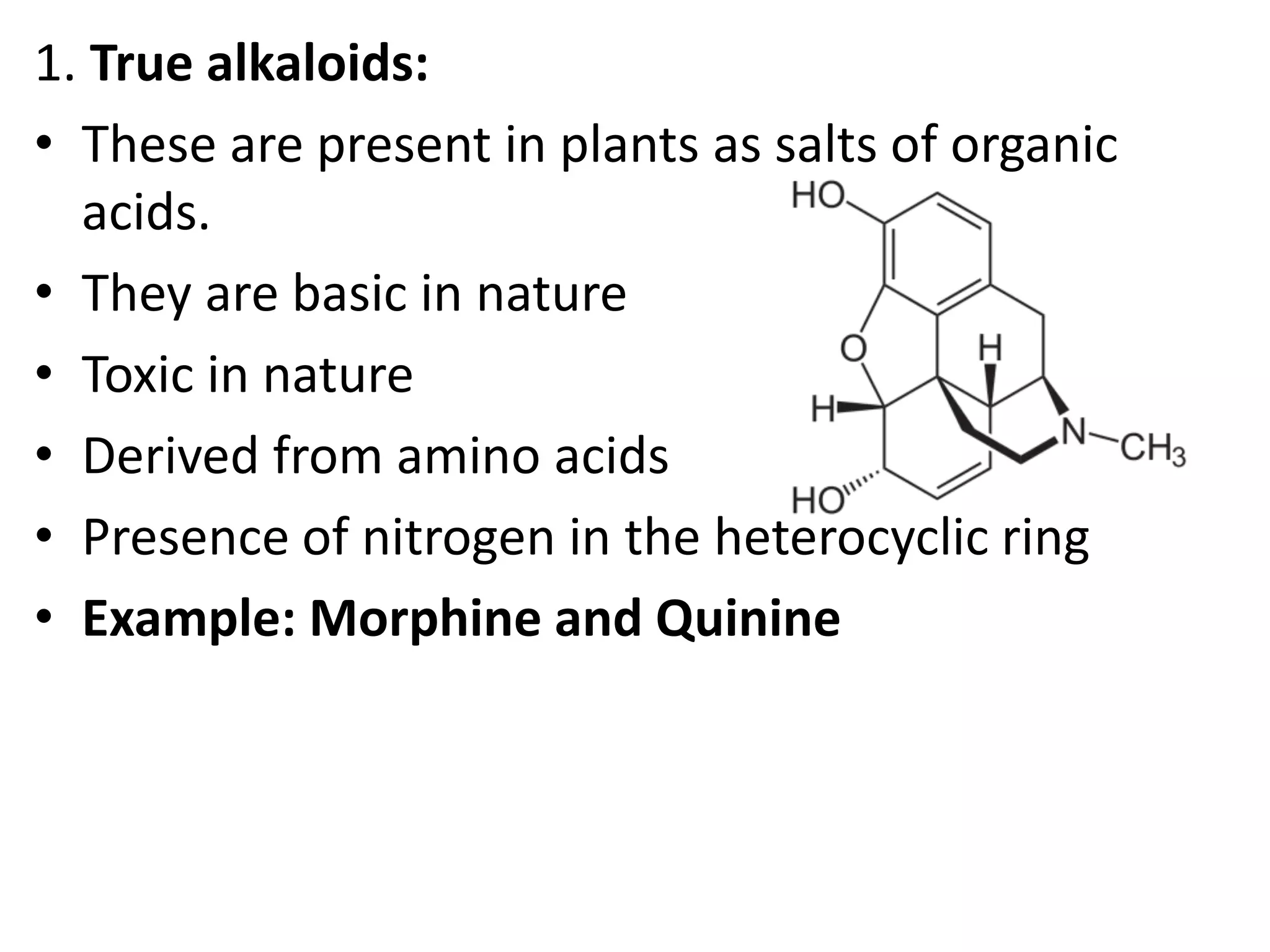 Alkaloids | PPTX