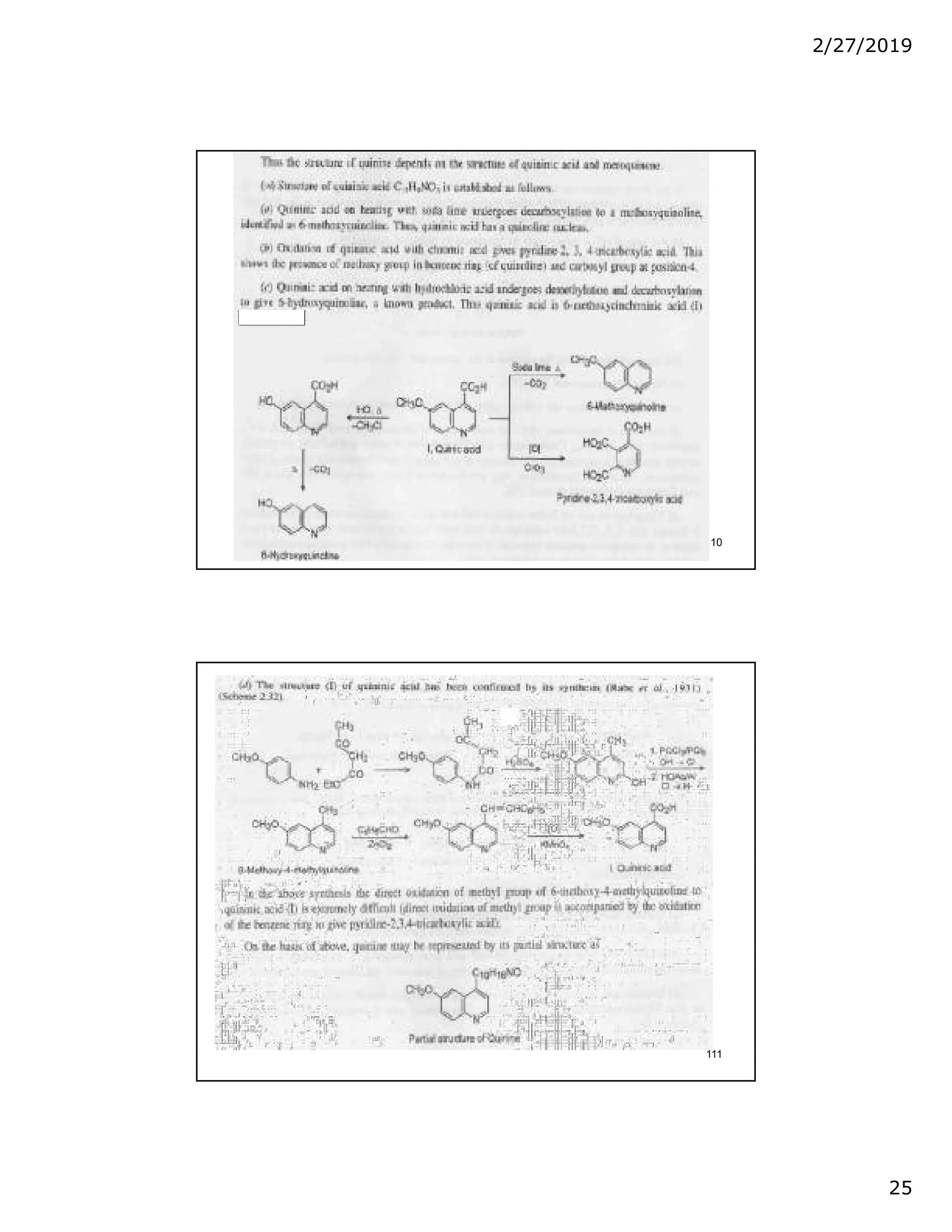 alkaloids -General methods of structural elucidation of Alkaloids. Structural Elucidation and ...