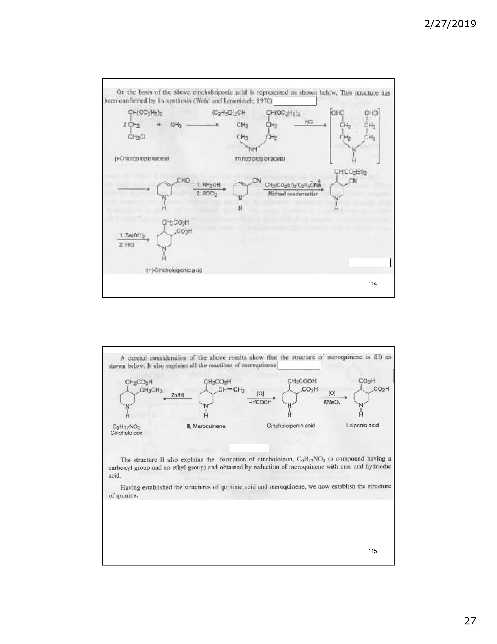 alkaloids -General methods of structural elucidation of Alkaloids. Structural Elucidation and ...