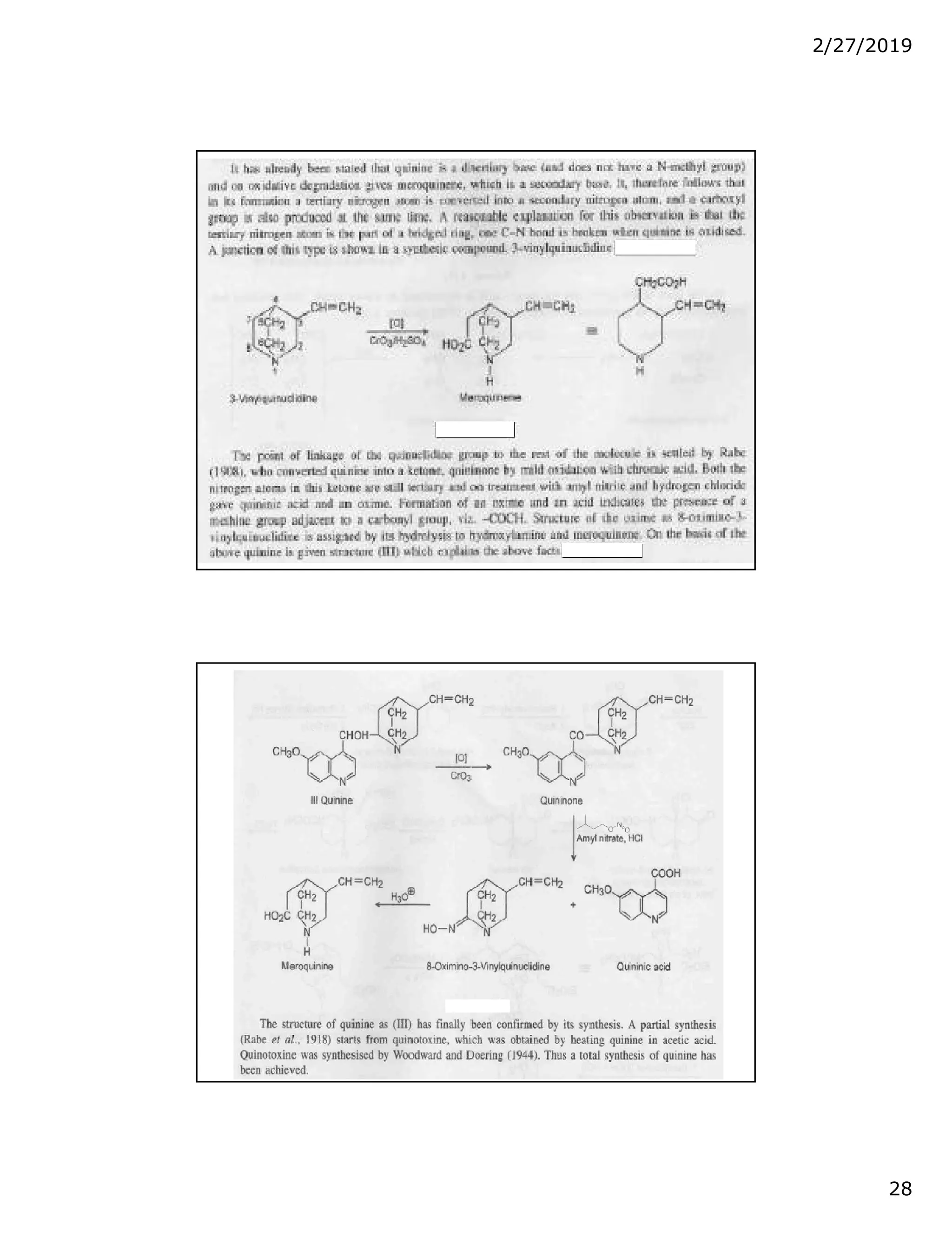 alkaloids -General methods of structural elucidation of Alkaloids ...