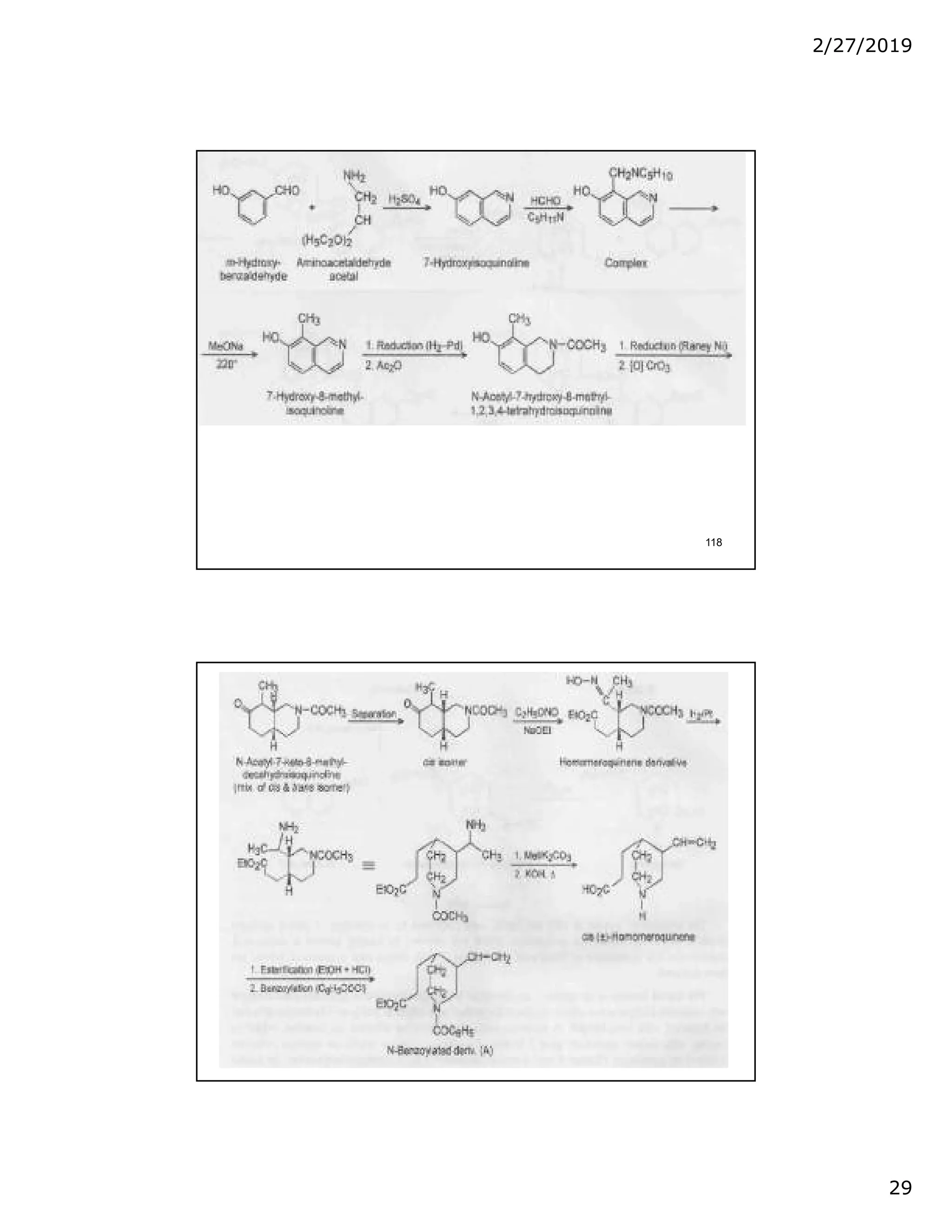 alkaloids -General methods of structural elucidation of Alkaloids. Structural Elucidation and ...