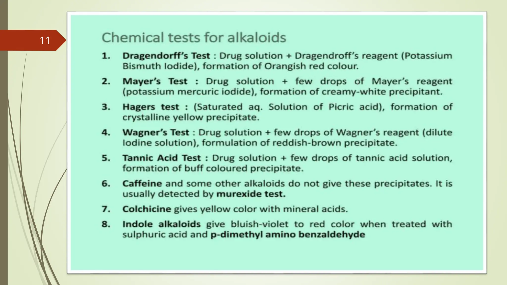 Introduction Classification Of Alkaloids | PPTX