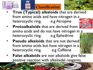 Alkaloids bio synthesis : control, mechanism & application. | PDF
