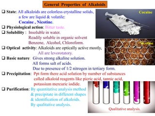 Alkaloids bio synthesis : control, mechanism & application. | PDF