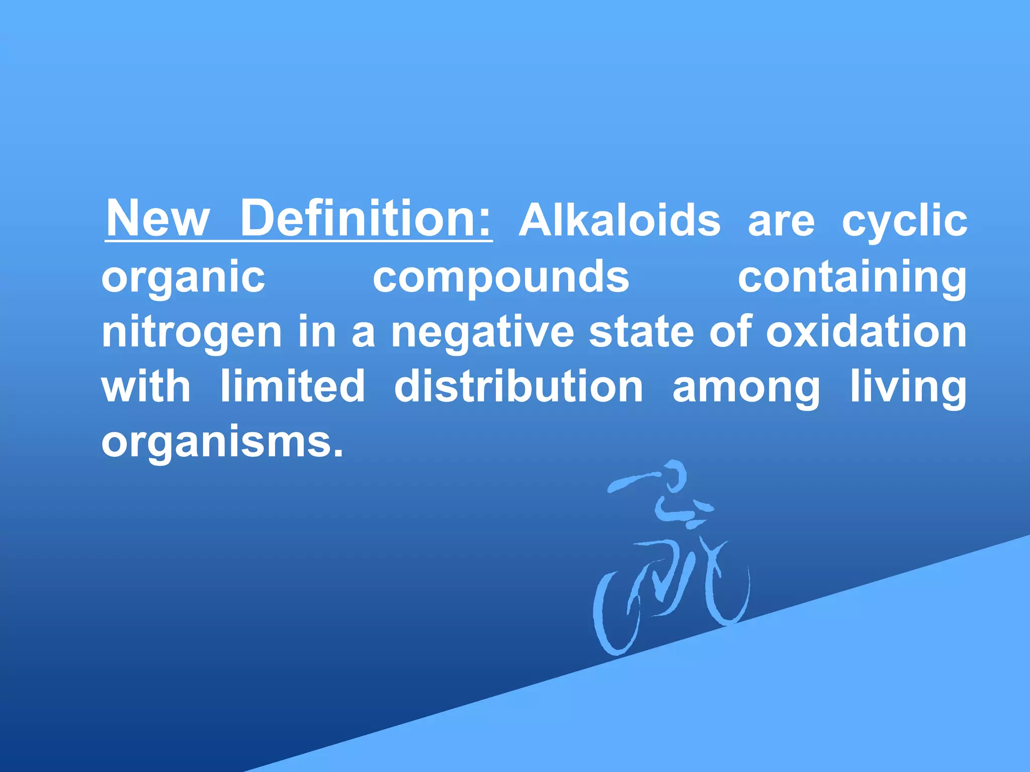 Secondary metabolites- Alkaloids Introduction | PPT