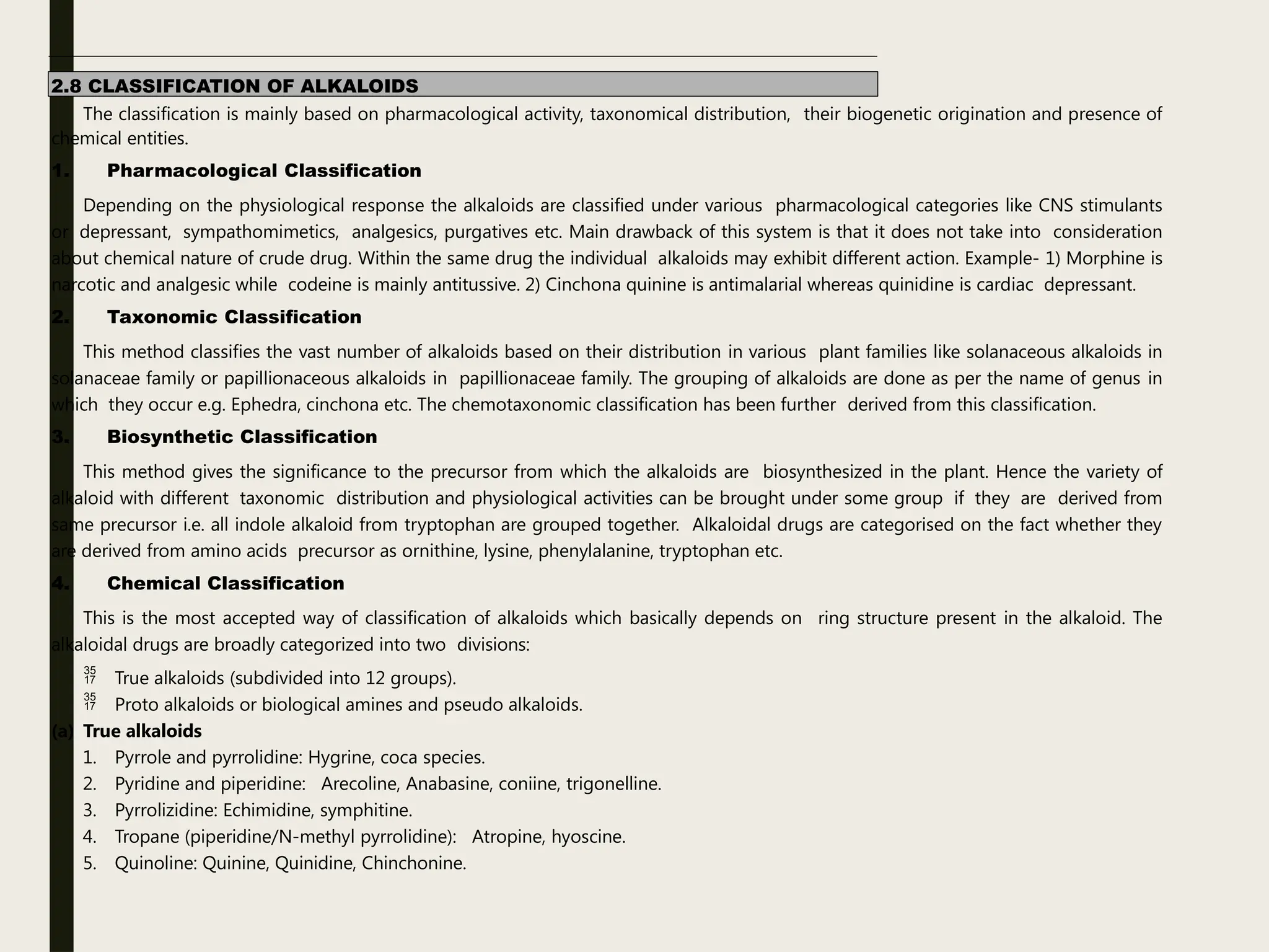 Alkaloids classification.pptxjasncancklasckcs | PPTX