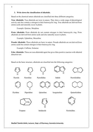 Alkaloids (full) | PDF