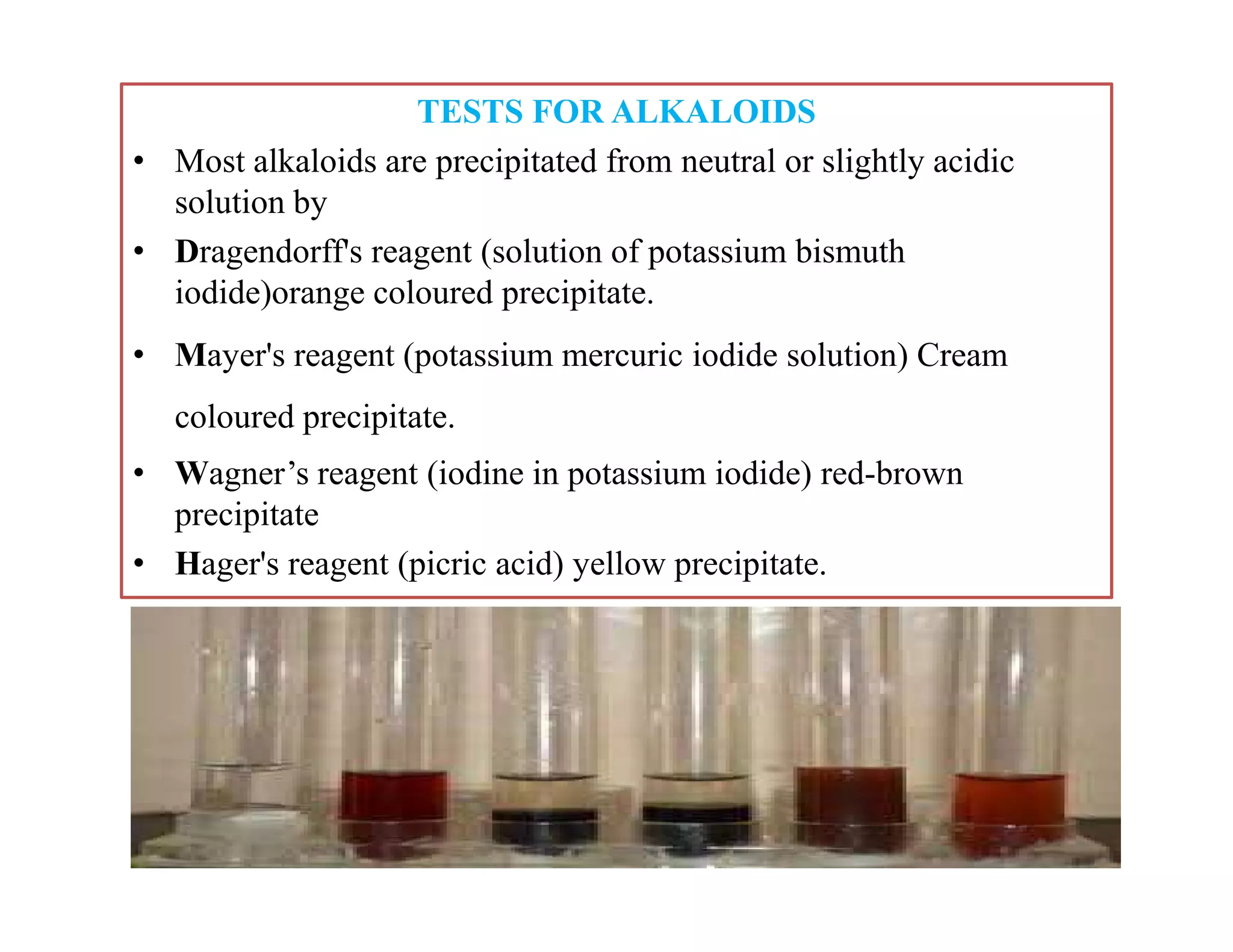 ALKALOIDS | PDF