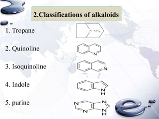 Alkaloids | PPTX