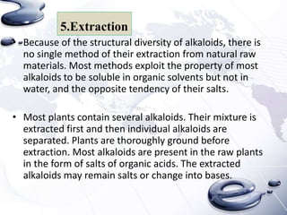 Alkaloids | PPT
