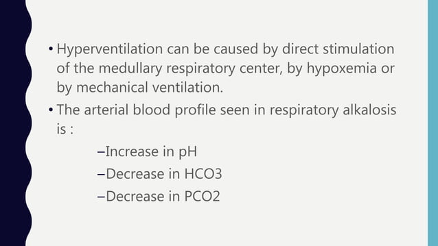 Alkalosis | PPT