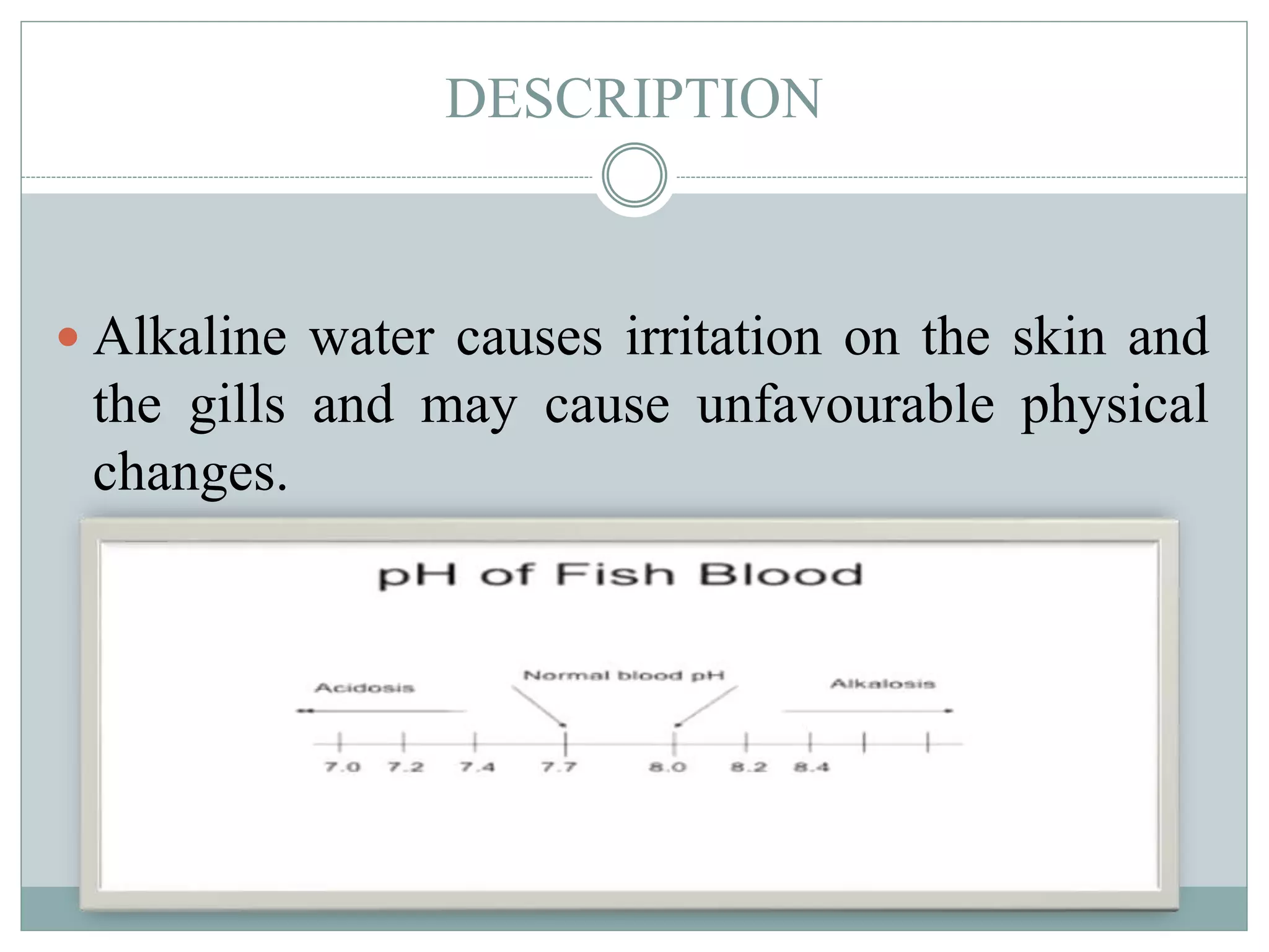 Alkalosis in Fish | PPTX
