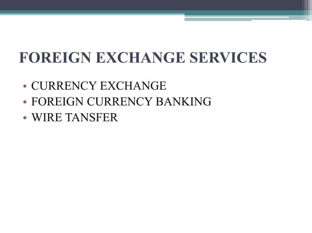 types of financial services | PPT