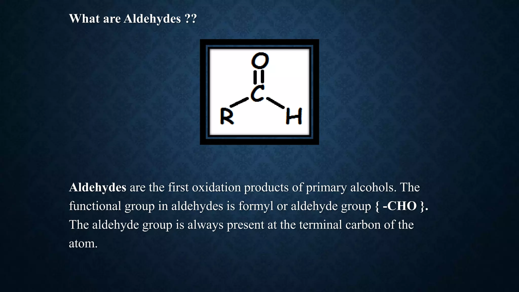 formaldehyde | PPTX