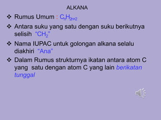Alkana | PPT