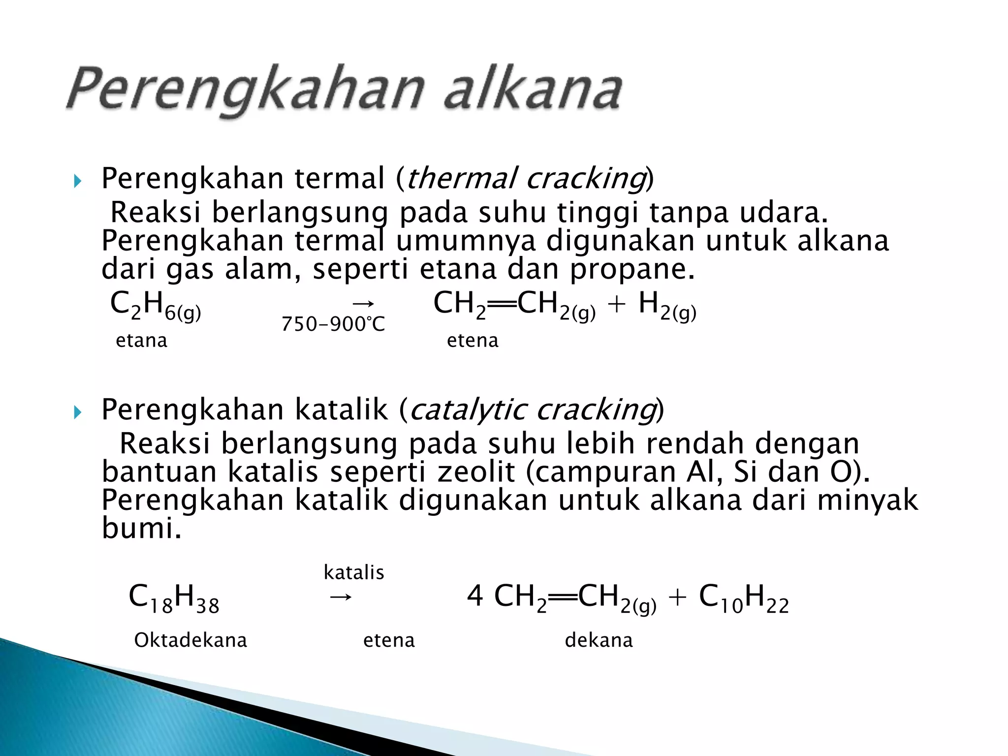 Alkana, alkena dan alkuna | PPTX