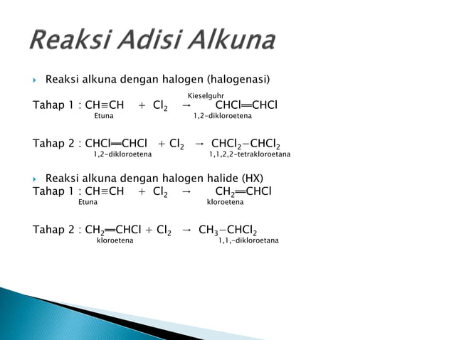 Alkana, alkena dan alkuna | PPTX
