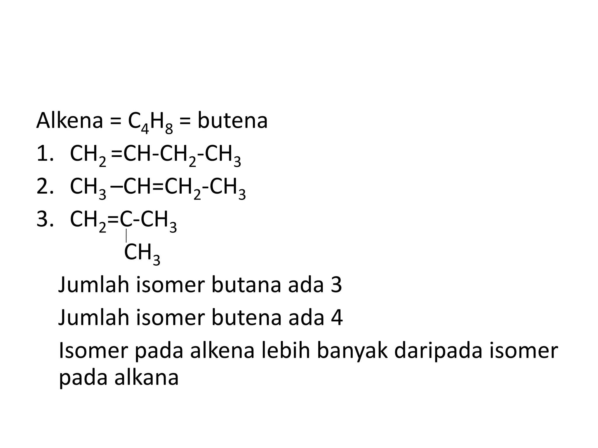 Alkana dan alkena s | PPTX