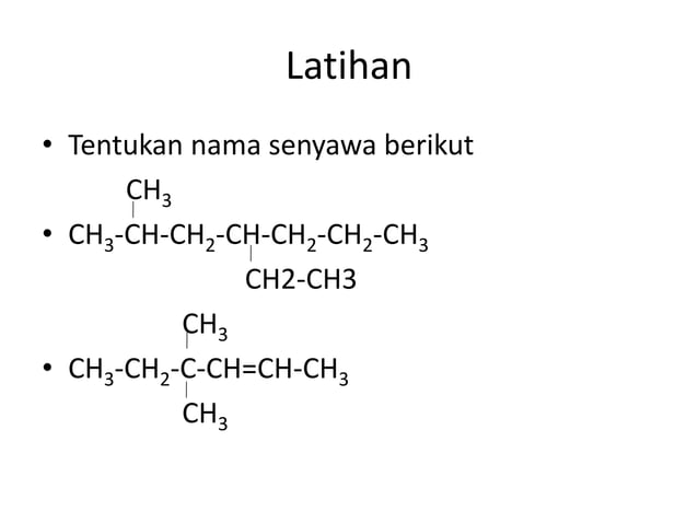 Alkana dan alkena s | PPT