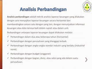 Analisis Pembanding Laporan Keuangan | PDF