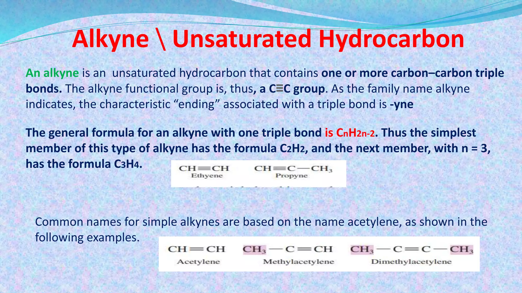 Alkane alkene and alkynes | PPTX