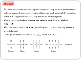 POC- I (UNIT-2) ALKANE, ALKENE AND CONJUGATED DIENES | PPTX