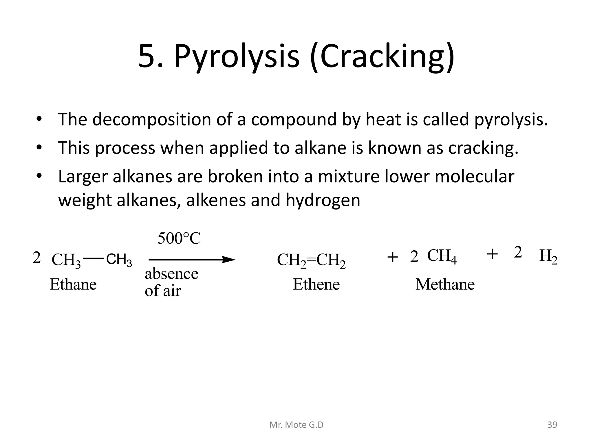 Alkane and alkenes | PDF