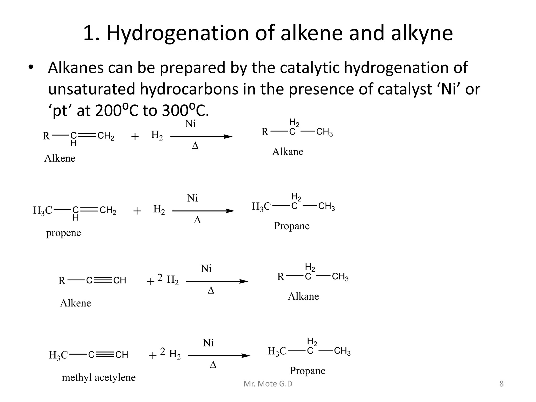 Alkane and alkenes | PDF