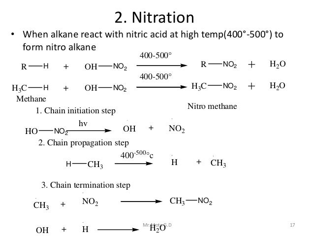 Alkane and alkenes