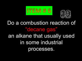 Alkane reaction | PPTX