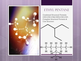 Pentane Condensed Structural Formula
