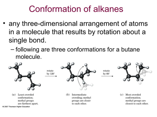 Alkanes | PPT | Chemistry | Science
